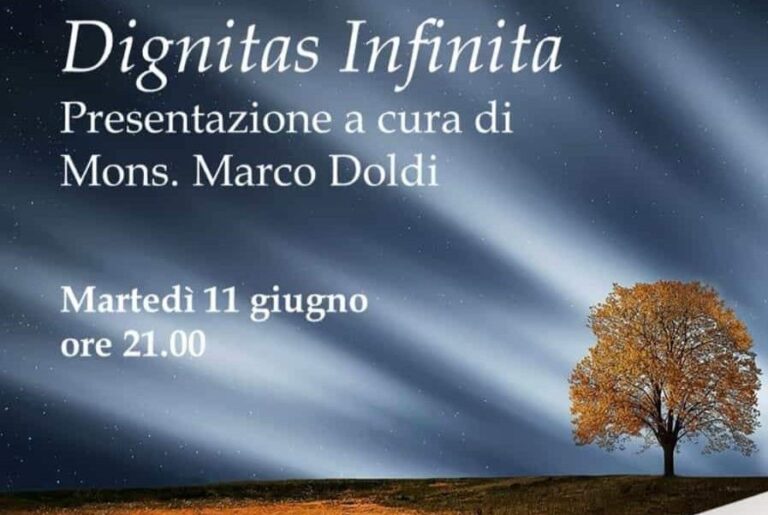 Dignitas Infinita. Mons. Marco Doldi presenta la Dichiarazione del ...